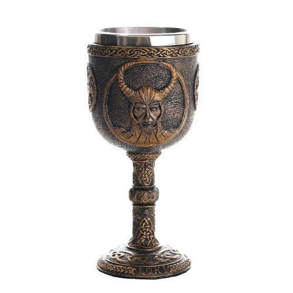 Pacific Giftware Norse Mythology Trickster God Loki Wine Goblet Chalice ...
