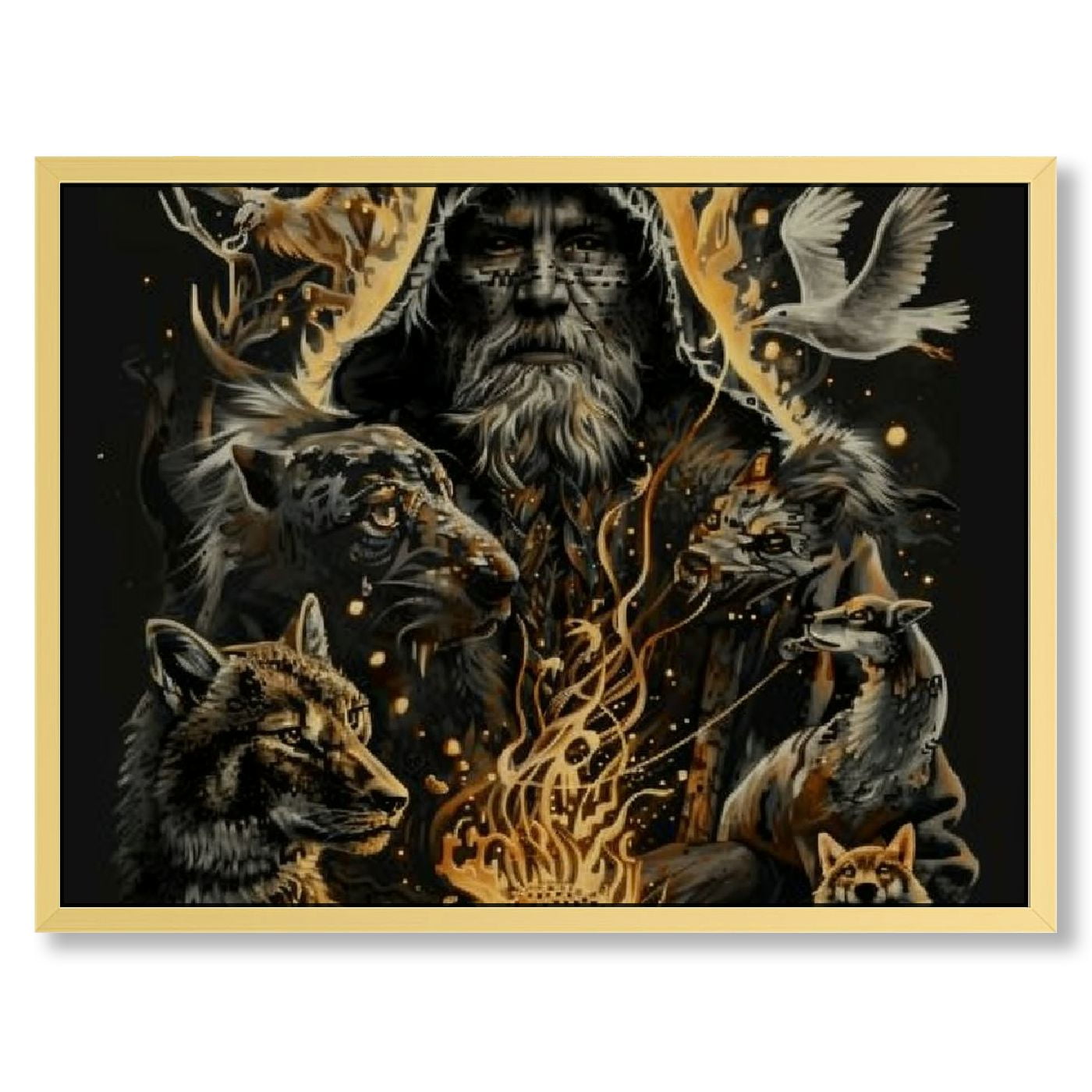 Norse Mythology Wall Poster Art - Walmart.com