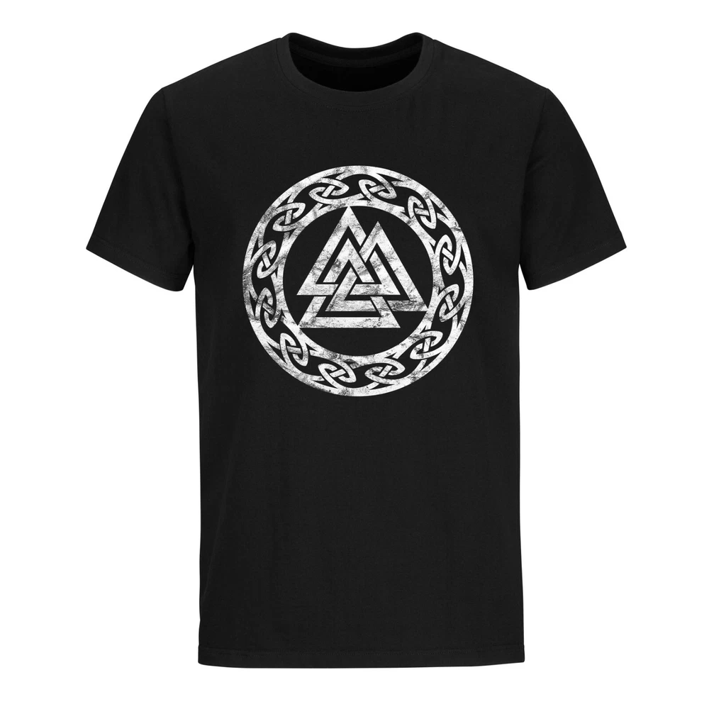 Norse Valknut Odin Thor Loki Saga Epic Myth Warrior Artwork Unisex T ...