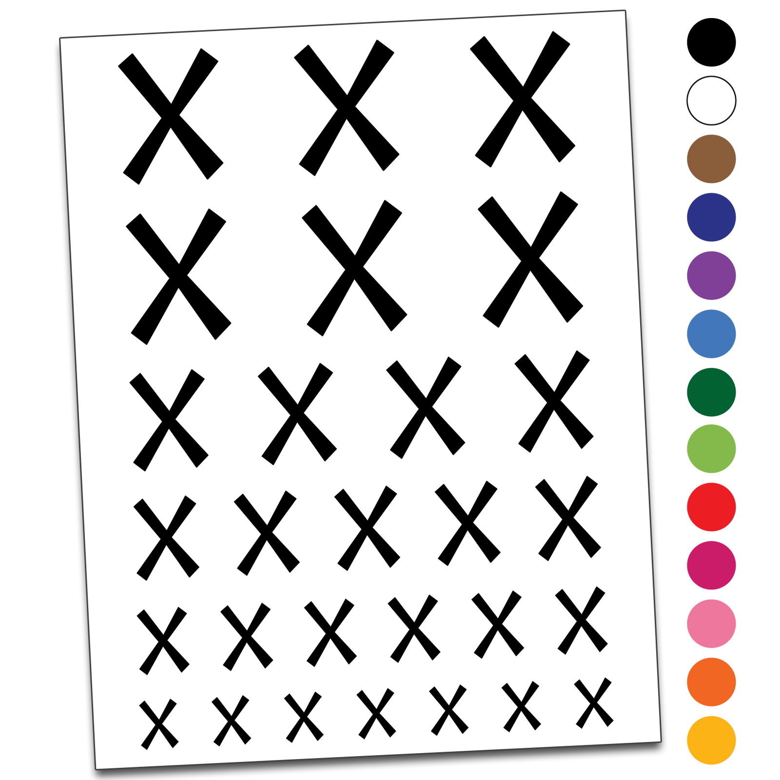 Norse Viking Dwarven Rune Letter G Water Resistant Temporary Tattoo Set ...