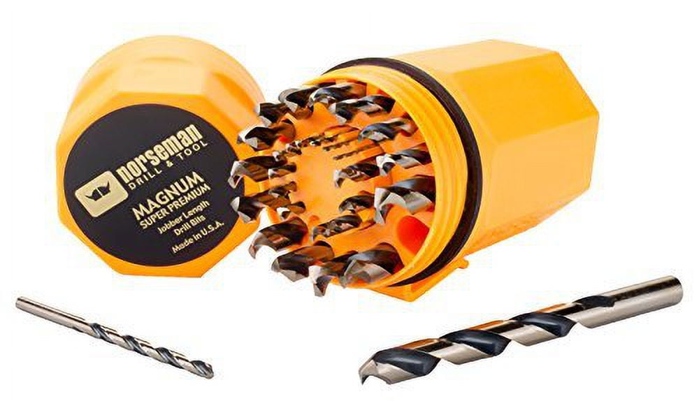 Norseman 29pc 1/16-1/2" Orange & Gold Bit Set - Walmart.com