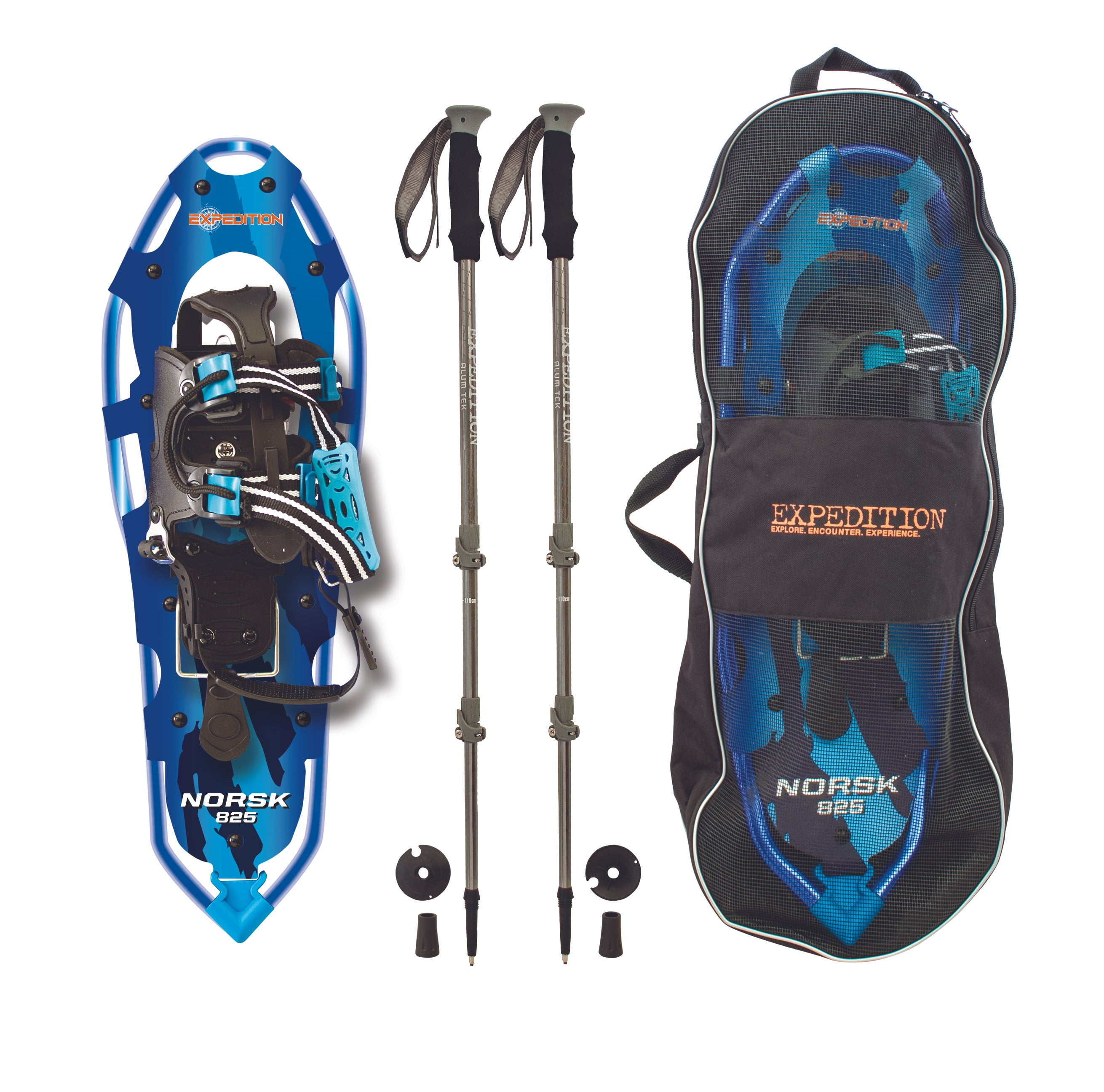 Free Shipping! Expedition Outdoors Norsk Lightweight Snowshoe Kit ...