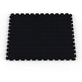 Norsk-Stor NSMPRC6BLK Raised Coin Pattern PVC Floor Tiles, 13.95-Square ...