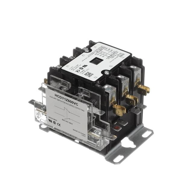 Nortek 621832R Genuine OEM Contactor - 24VAC, 0.833 Hz, 3 Pole, Coil ...