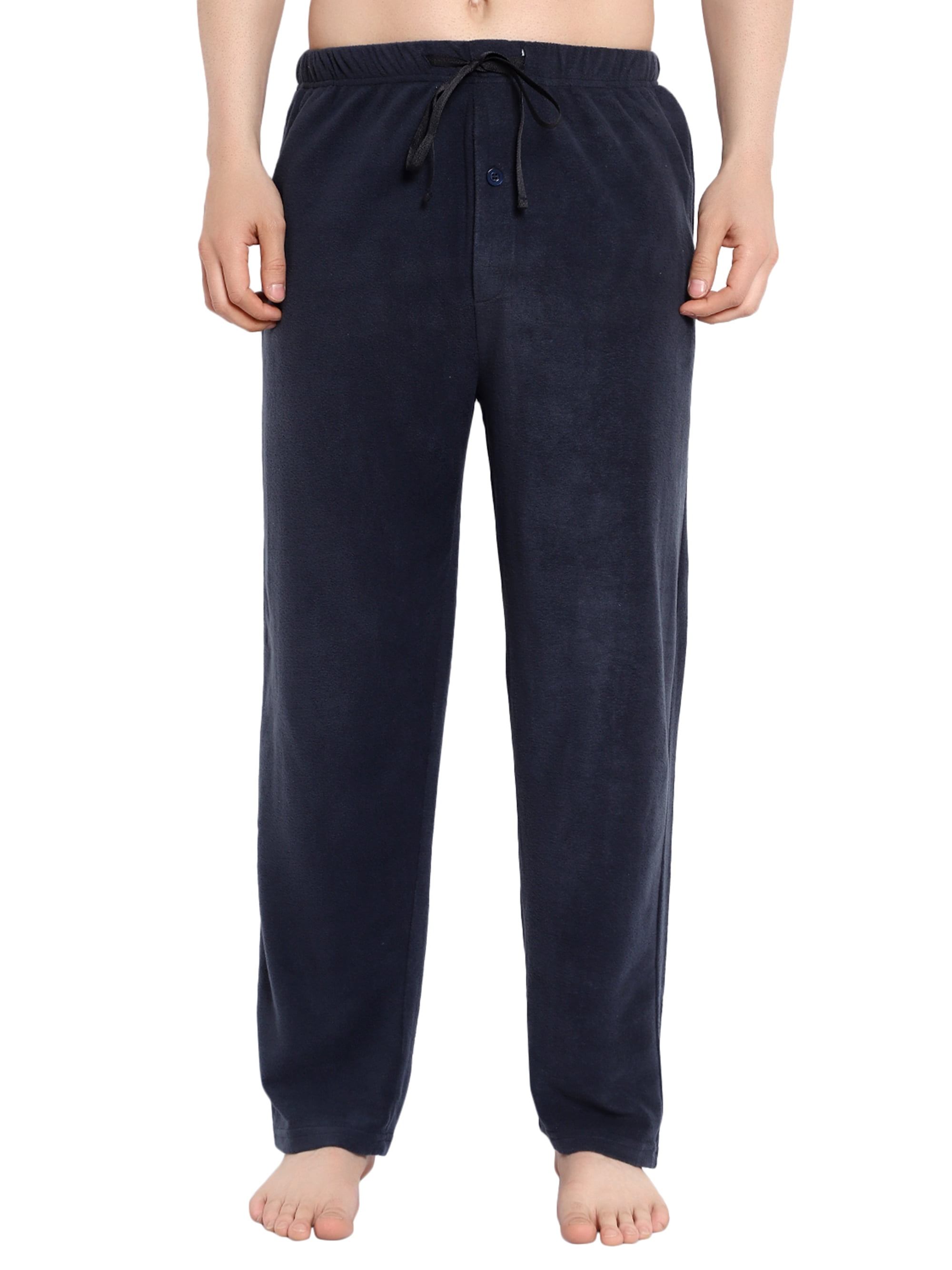 North 15 Boys Cozy Micro Fleece Sleep Night PJ Bottoms, Size 8, Black ...