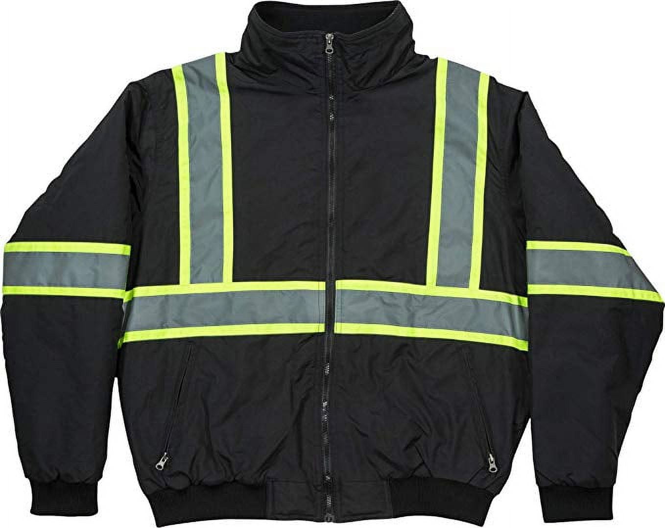 North 15 Men's High Visibility Construction Work Reflective Winter ...
