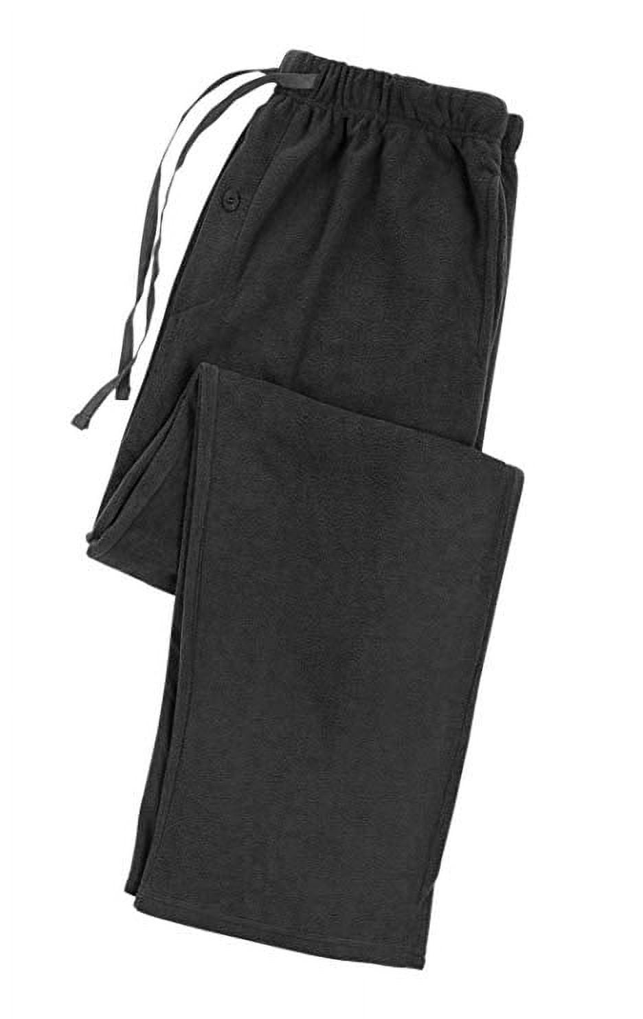 North 15 Men's Super Soft Micro Fleece Lounge Pants-1224-Blk-5XL ...