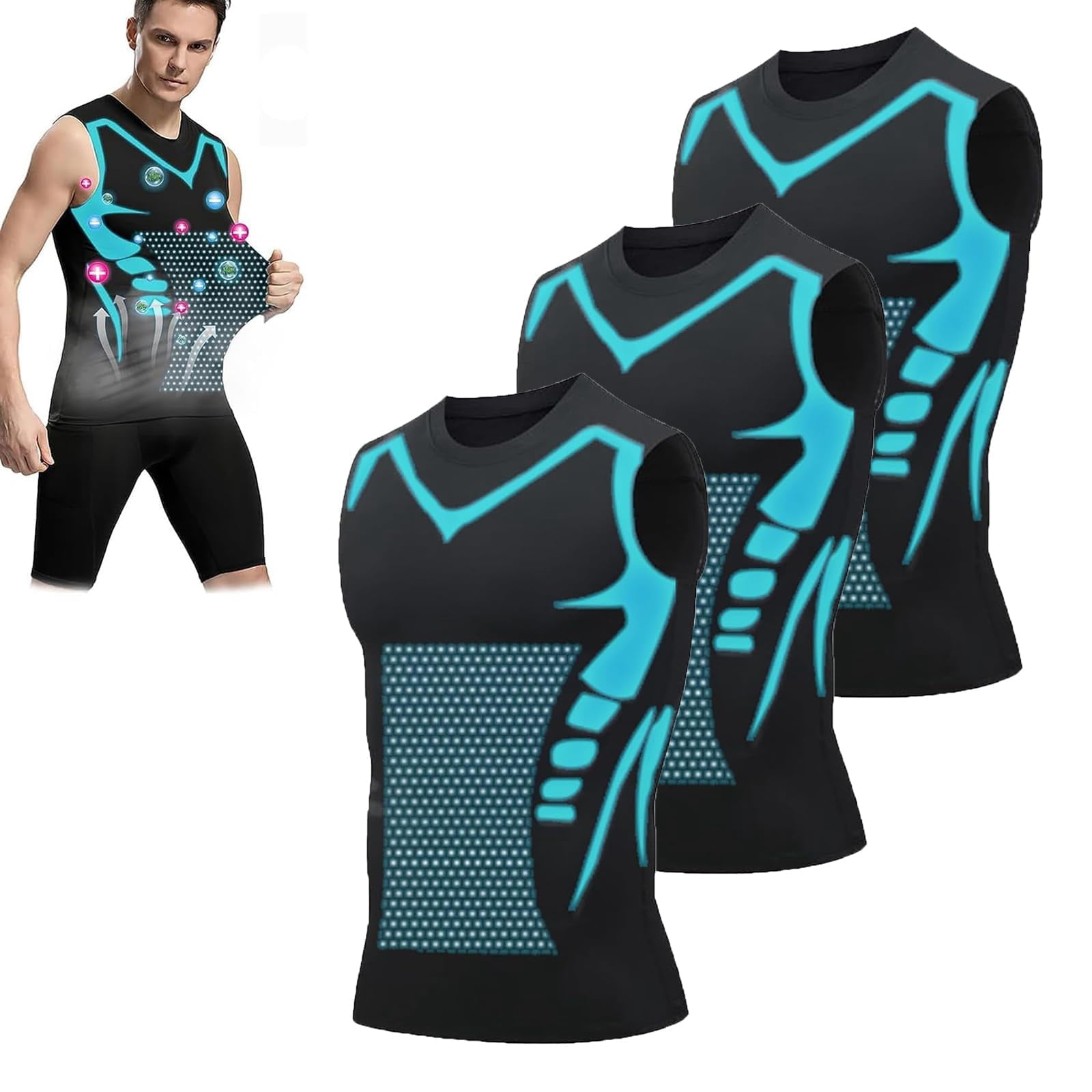 North Alpine Compression Shirt, Northpower Men's Compression Shapewear ...