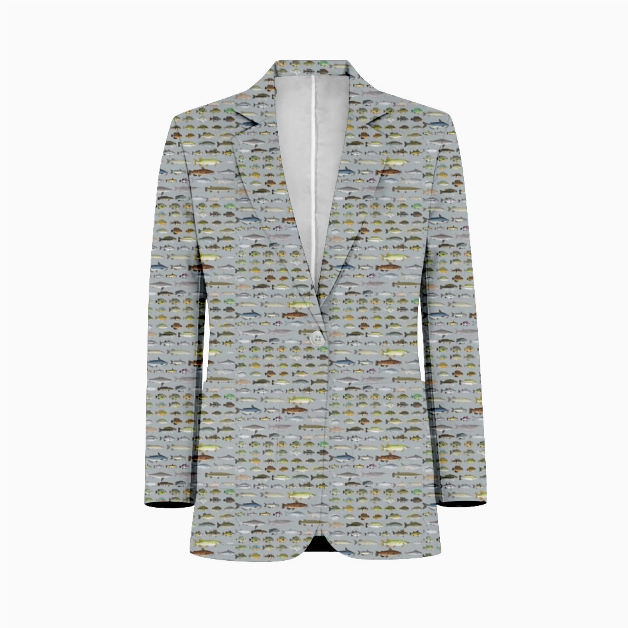 North America Freshwater Fish Group Customized Men's Suits full man ...