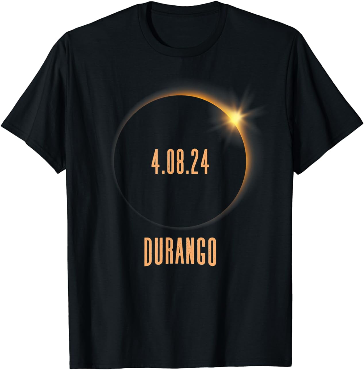 North America Total Solar Eclipse 2024 Durango Mexico T-Shirt - Walmart.com