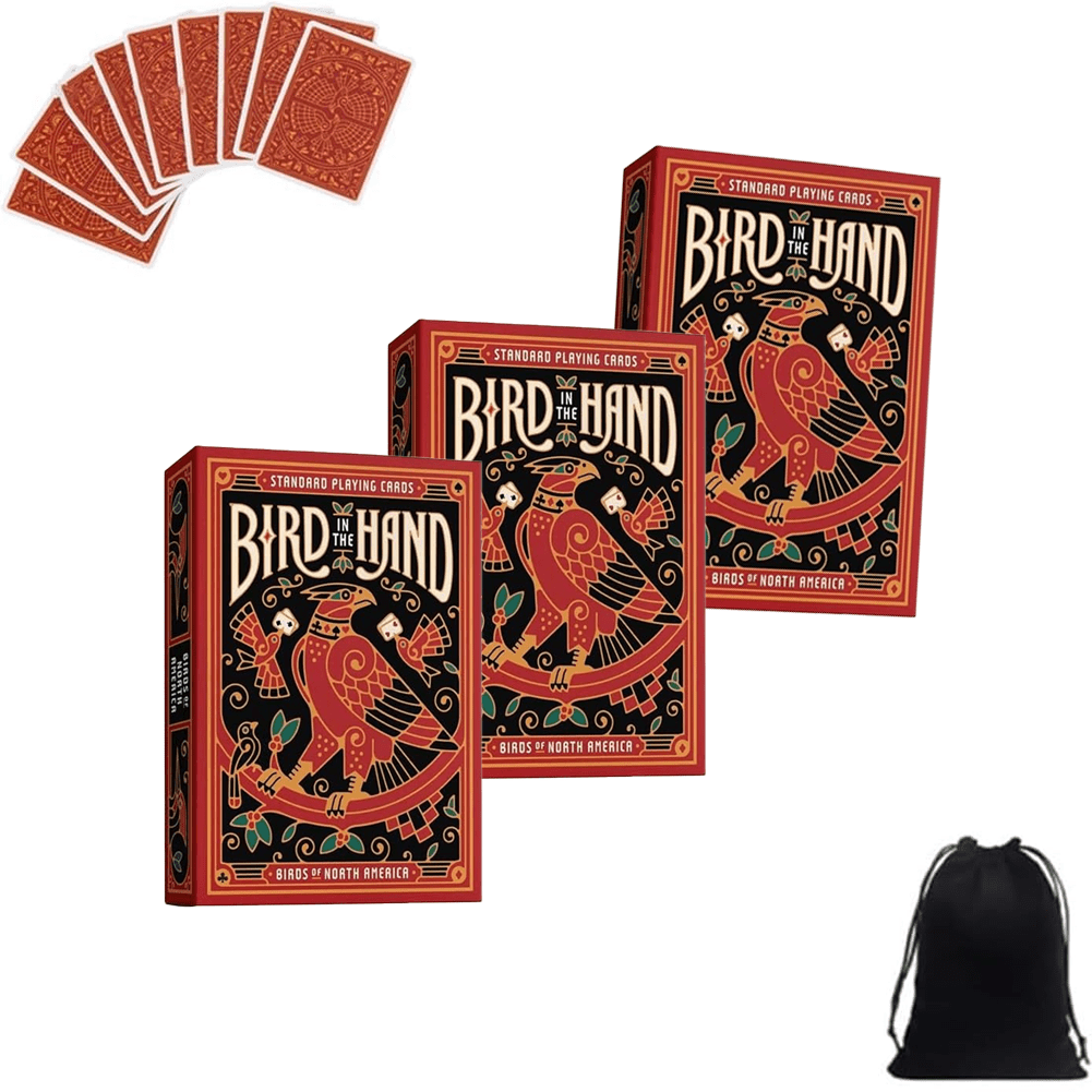 North American Birds Playing Cards, Bird in The Hand Playing Cards ...