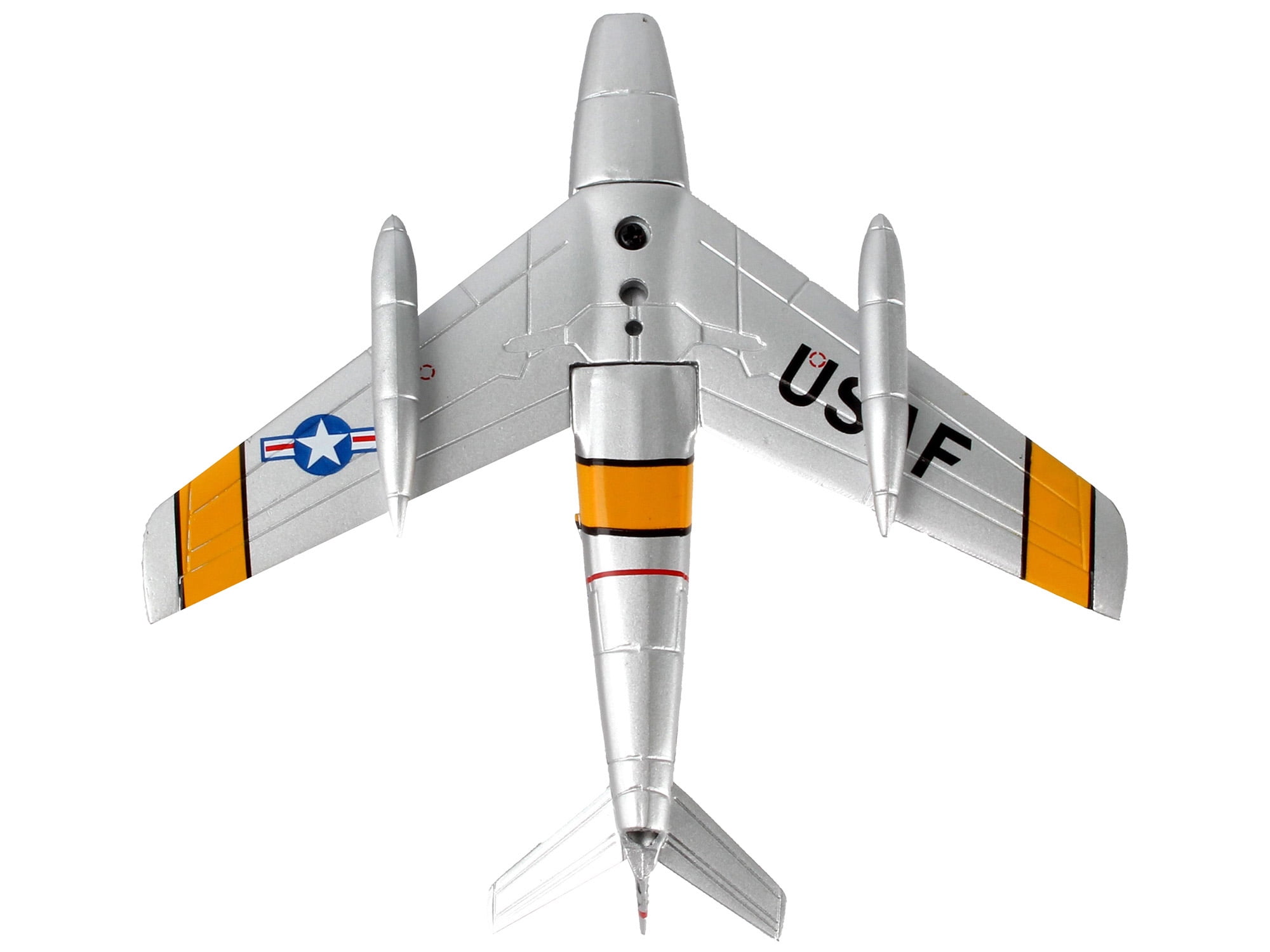 North American F-86F Sabre Fighter Aircraft "Mig Mad Marine" United ...
