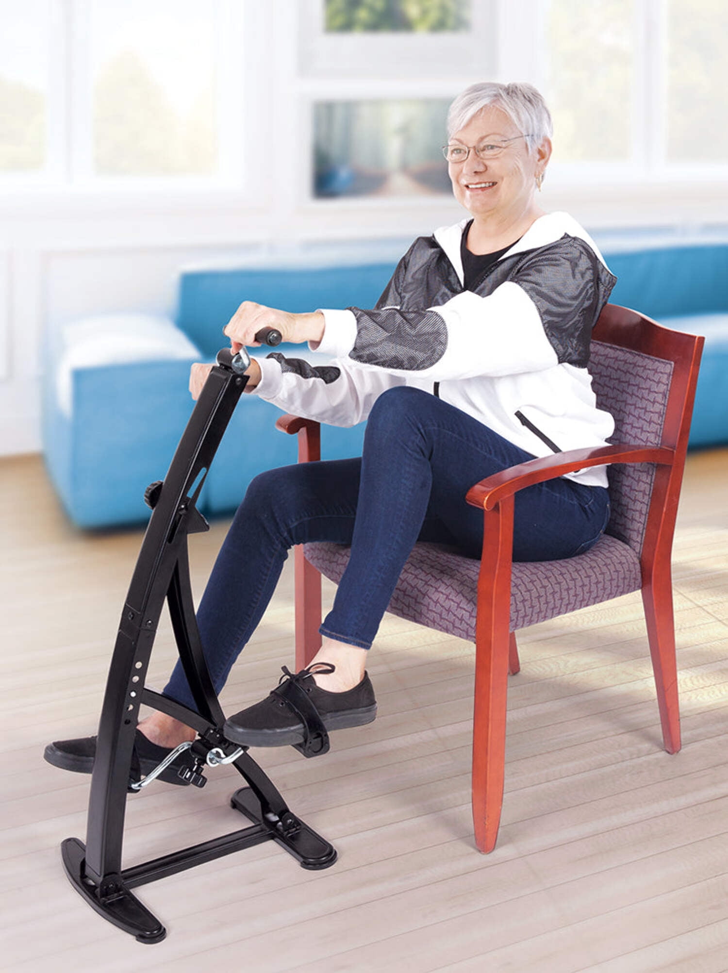 North American Health & Wellness Deluxe Home Exercise Bike - Exercise ...