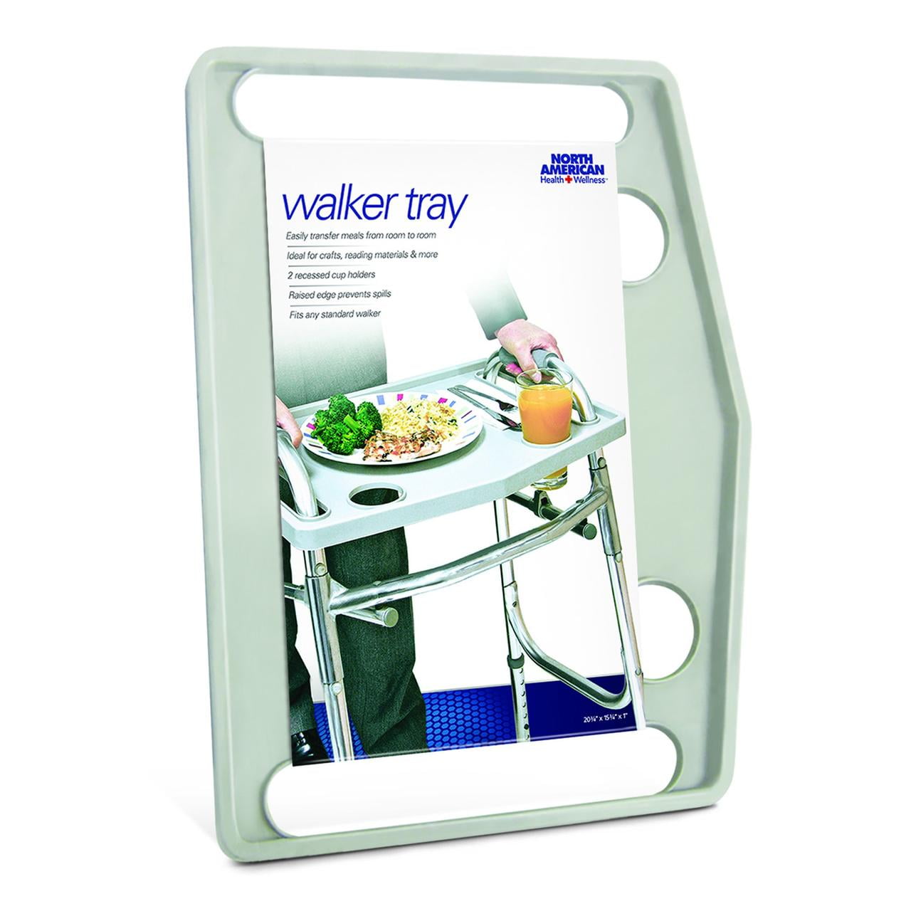 Universal Tray for Walkers, TV & Transport Accessory, 15-3/4x1x20-3/4 ...