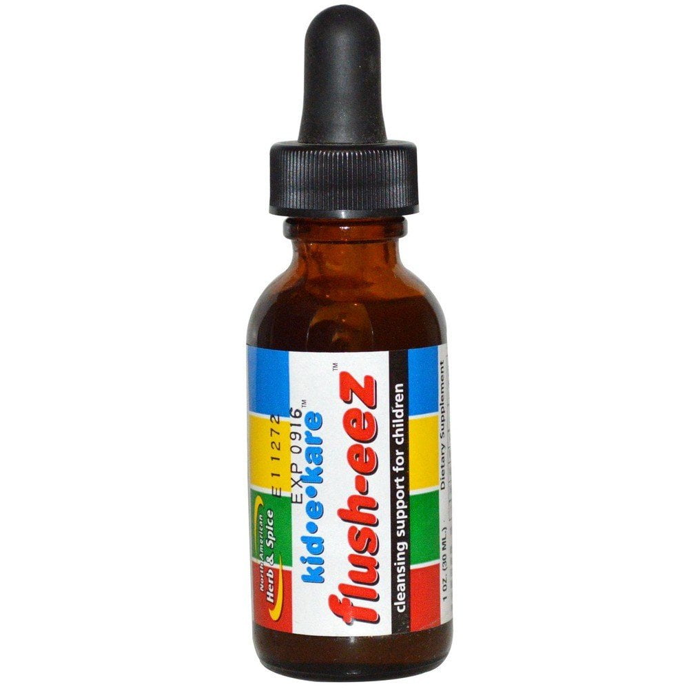 North American Herb & Spice Kid E Kare Flusheez 1 oz Liquid - Walmart.com