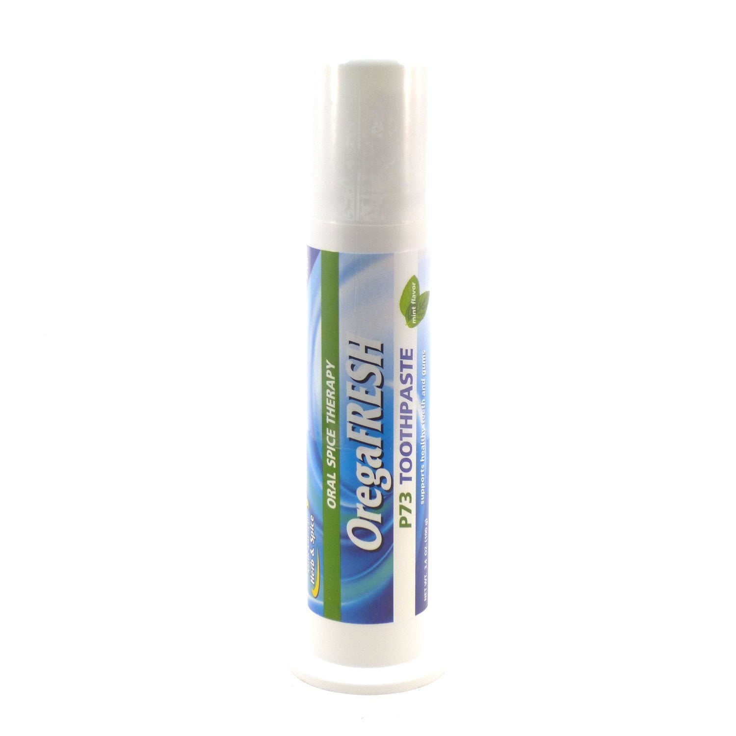 North American Herb & Spice Oregano Toothpaste, Oregafresh P73, 3.4 ...