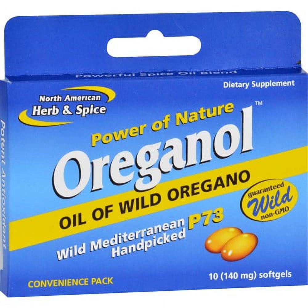 North American Hemp Company Oreganol P73, Convenience Pack, 10 Count ...