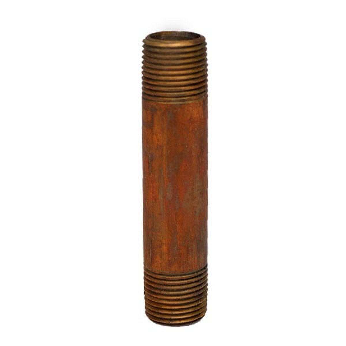 North American Metals 7/8 OD x 3/4 Double Sided Threaded Male Brass ...
