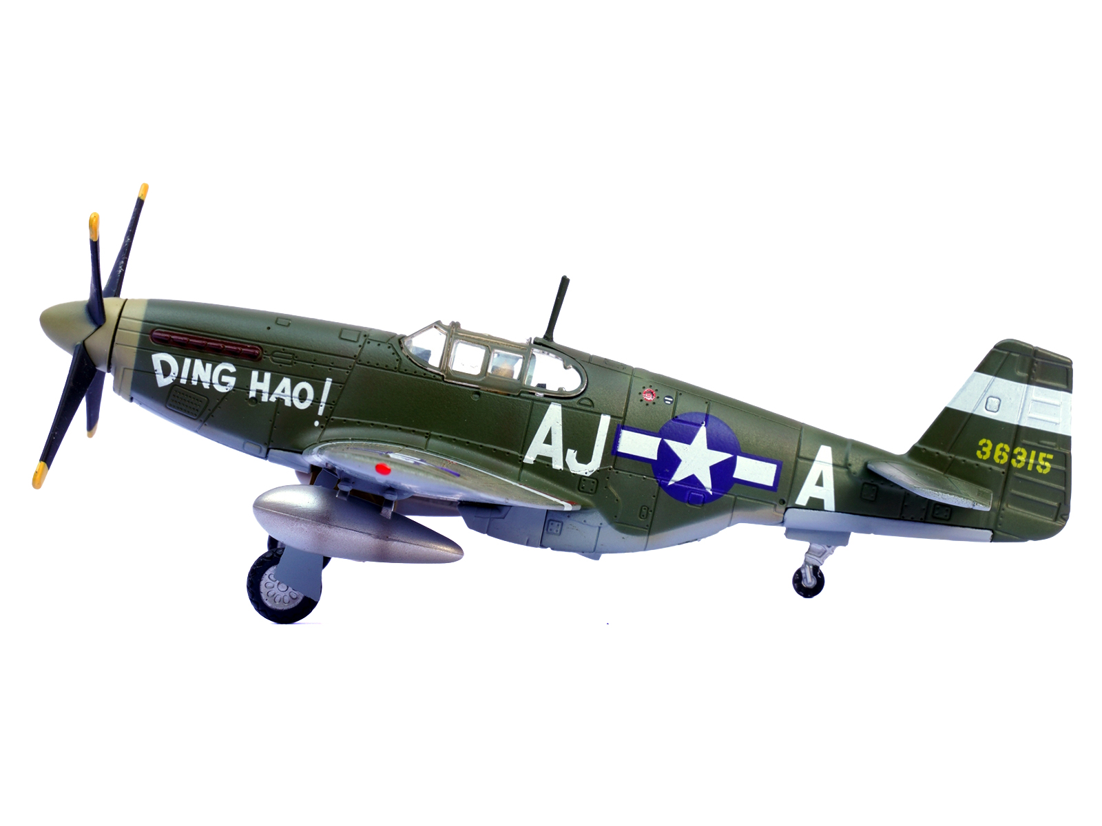 North American P-51B Mustang Aircraft "Ding Hao! 356th Squadron 354th Group" (1944) United ...