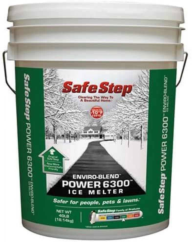 North American Salt 56840 Power 6300 Enviro-Blend Ice Melter, 40-Pound ...