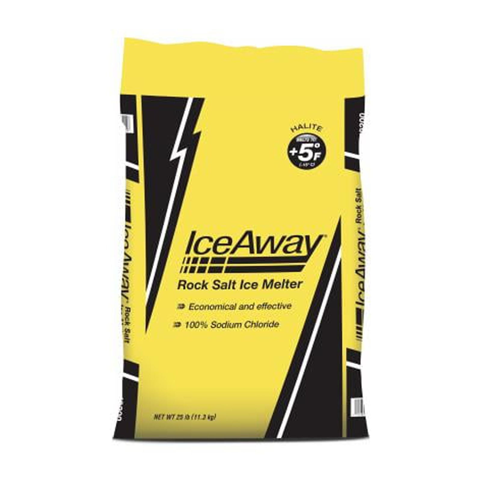 Safe Step 3300 Sodium Chloride Rock Salt, 25 Lb. Large Pellets for ...