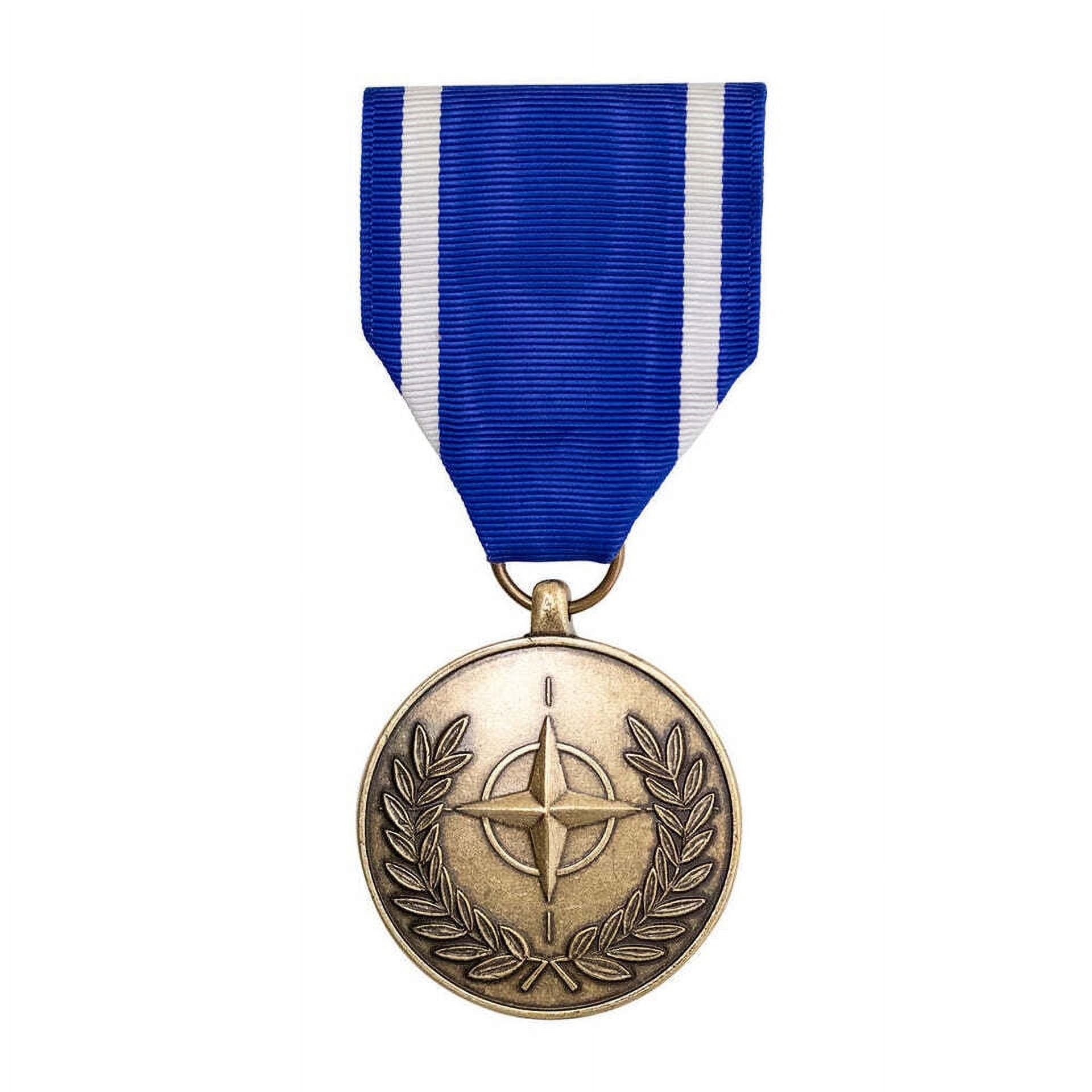 North Atlantic Treaty Organization NATO Full Size Medal Award Official Licensed - Walmart.com