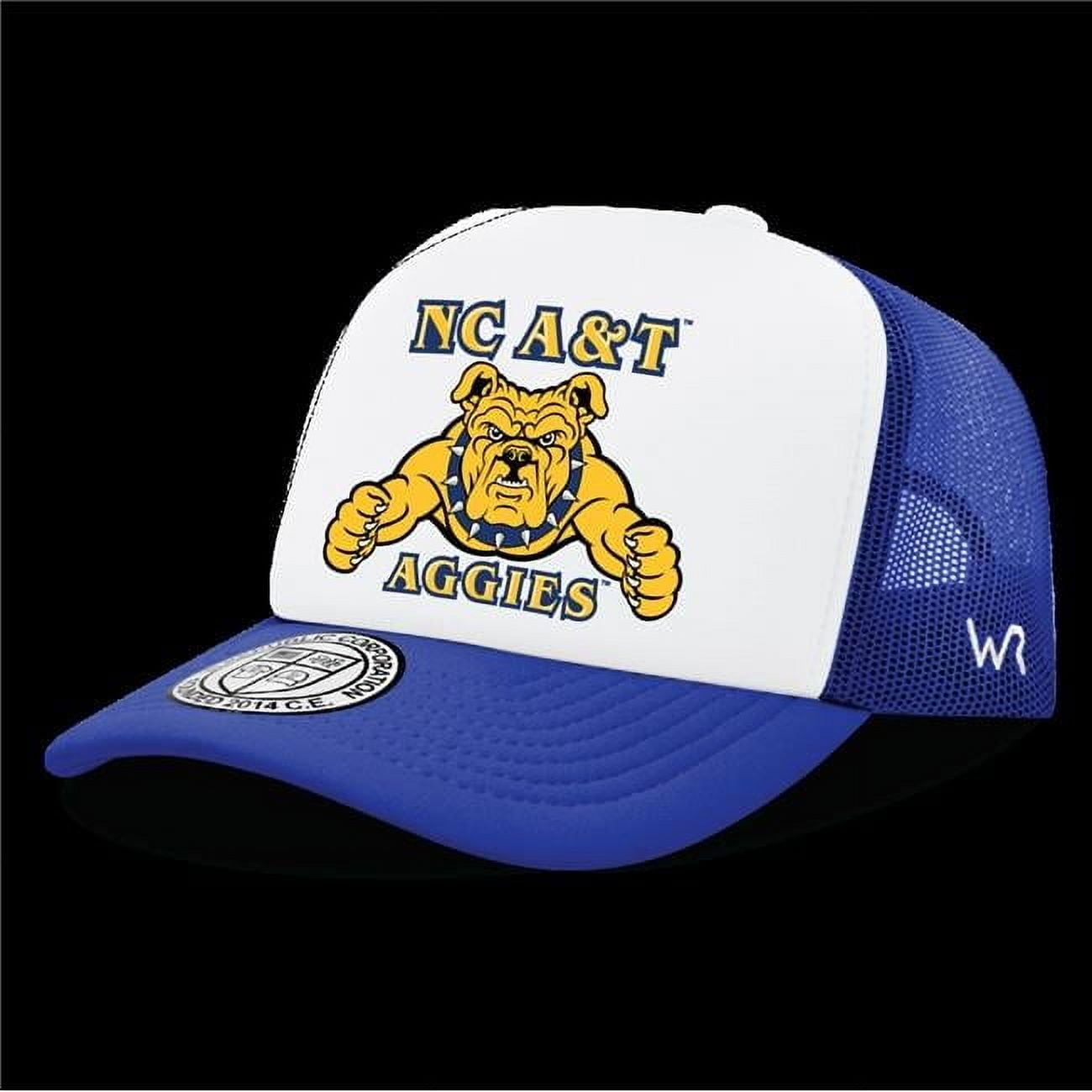 North Carolina A&T State University Aggies Jumbo College Caps, Royal ...