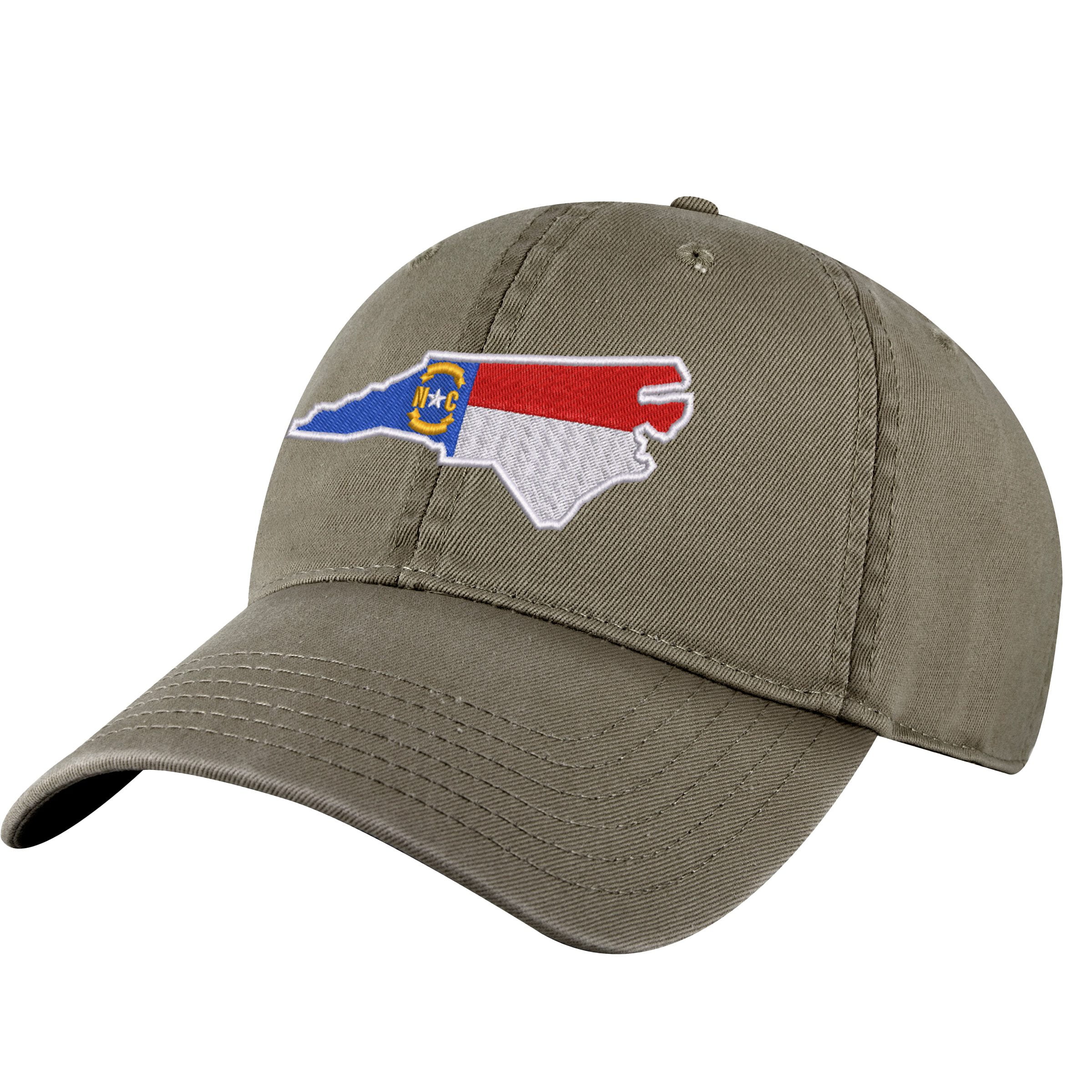 North Carolina Flag Baseball Cap – Embroidered State Hat for Tar Heel ...