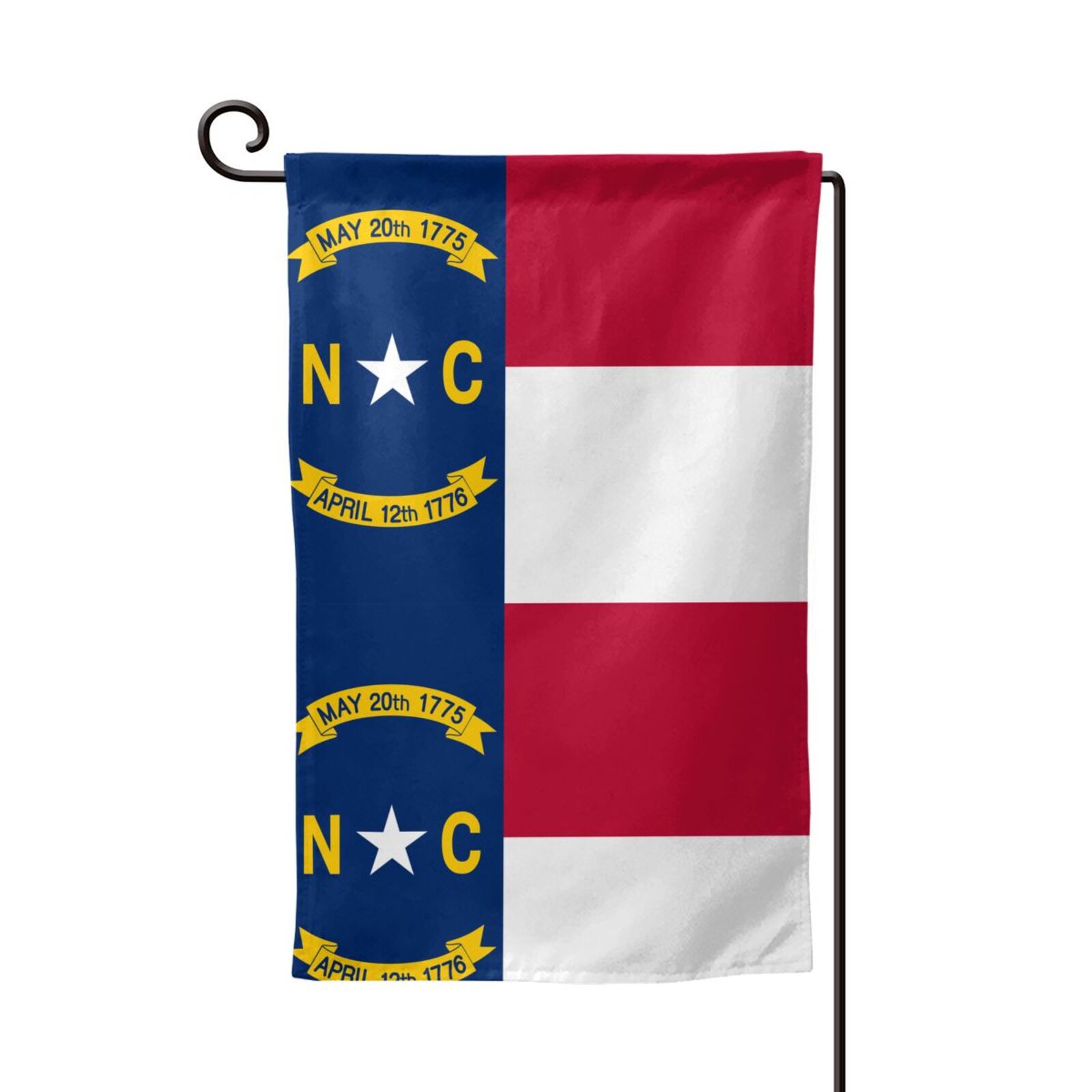 North-Carolina Flag Garden Flag Double Sided Flags with Vivid Color for ...