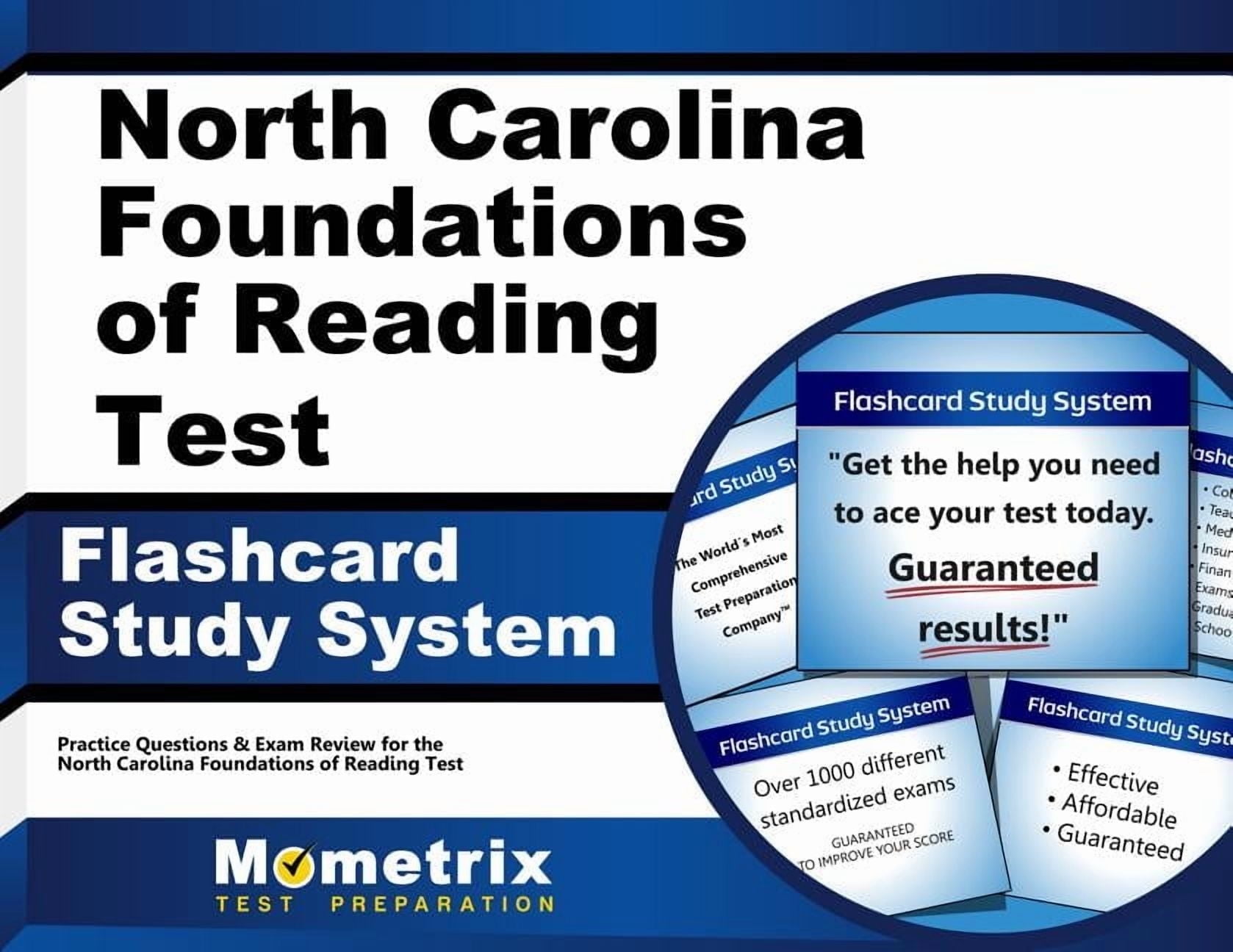 North Carolina Foundations of Reading Test Flashcard Study System ...
