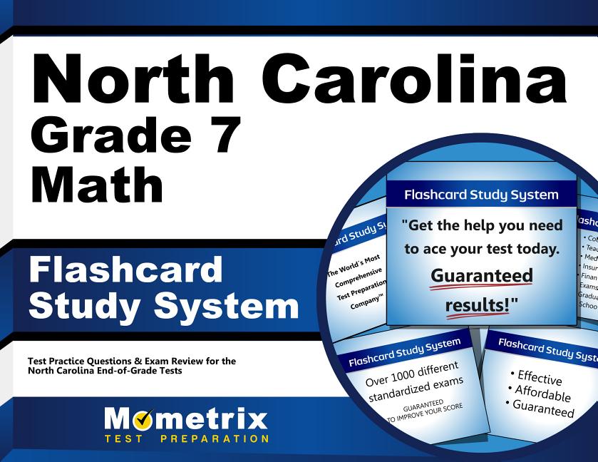 North Carolina Grade 7 Mathematics Flashcard Study System : North ...
