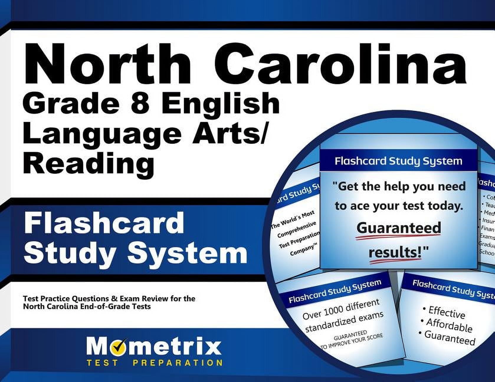 North Carolina Grade 8 English Language Arts/Reading Flashcard Study ...