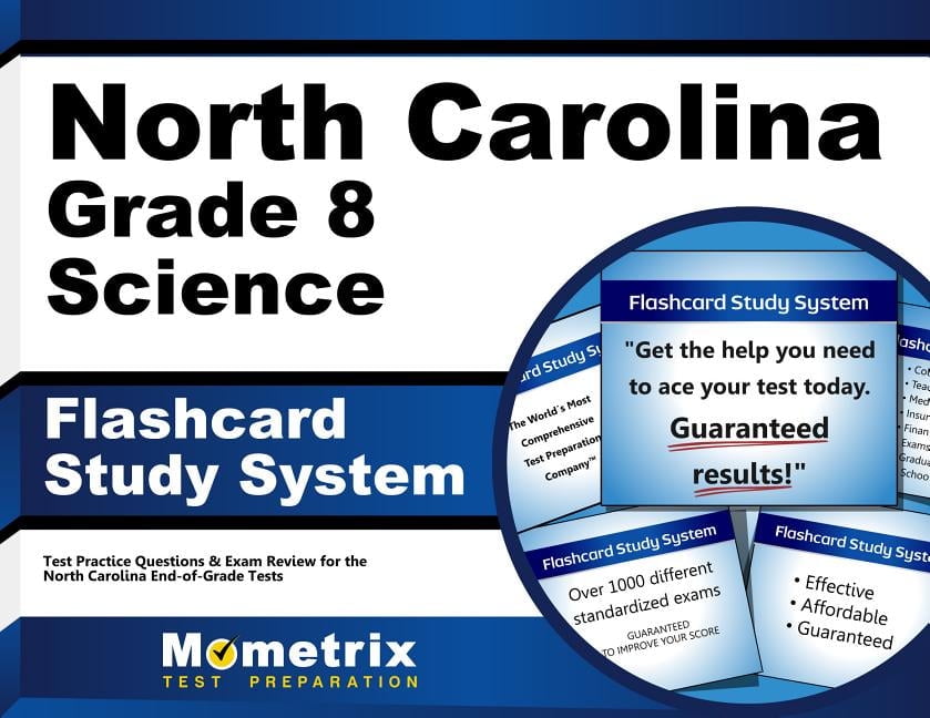 North Carolina Grade 8 Science Flashcard Study System : North Carolina ...
