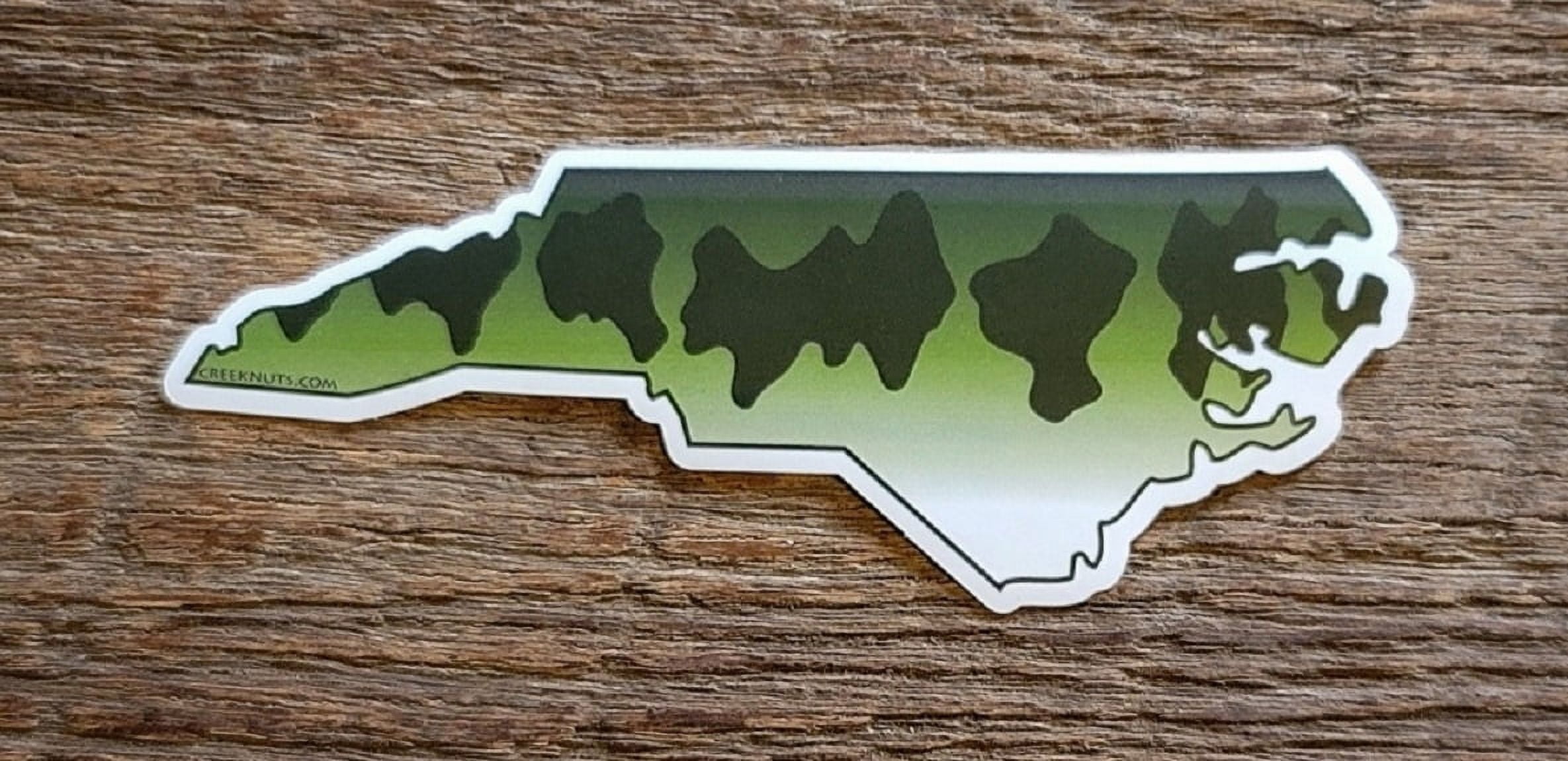 North Carolina Largemouth Bass Skin Sticker Decal - Walmart.com