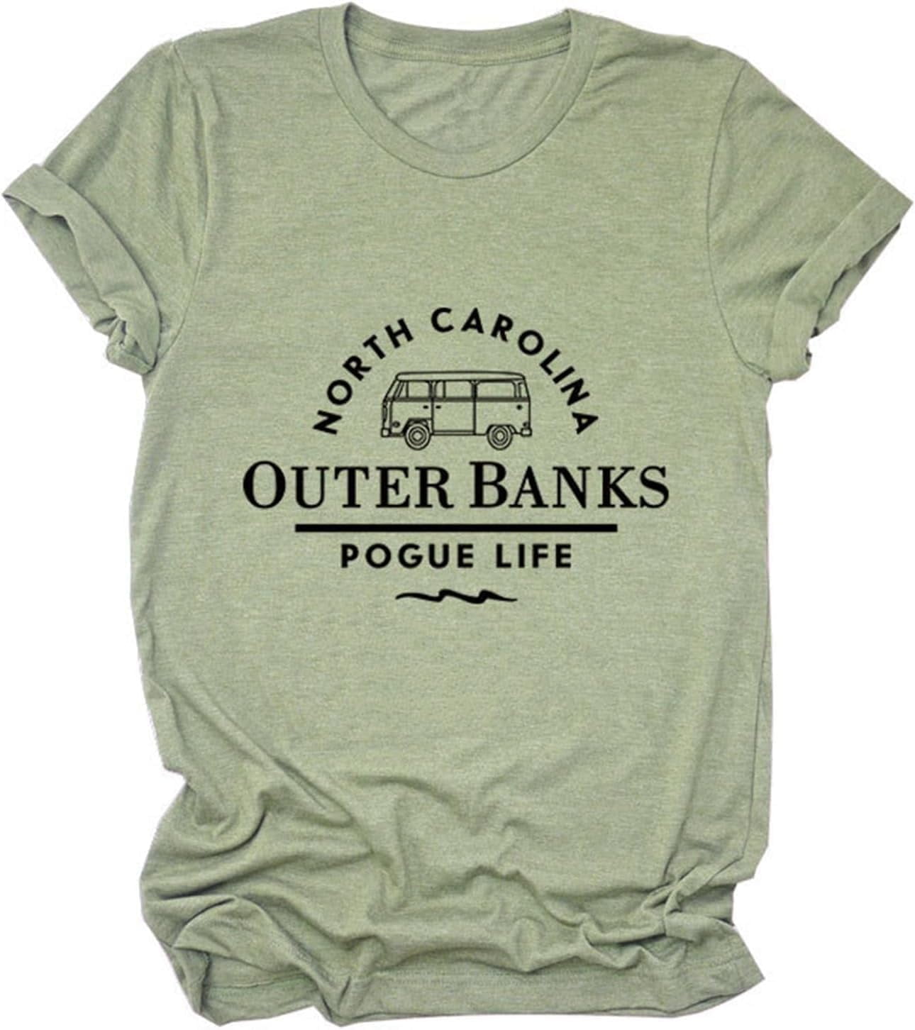 North Carolina Outer Banks Shirt Outer Banks Pogue Life T Shirt ...