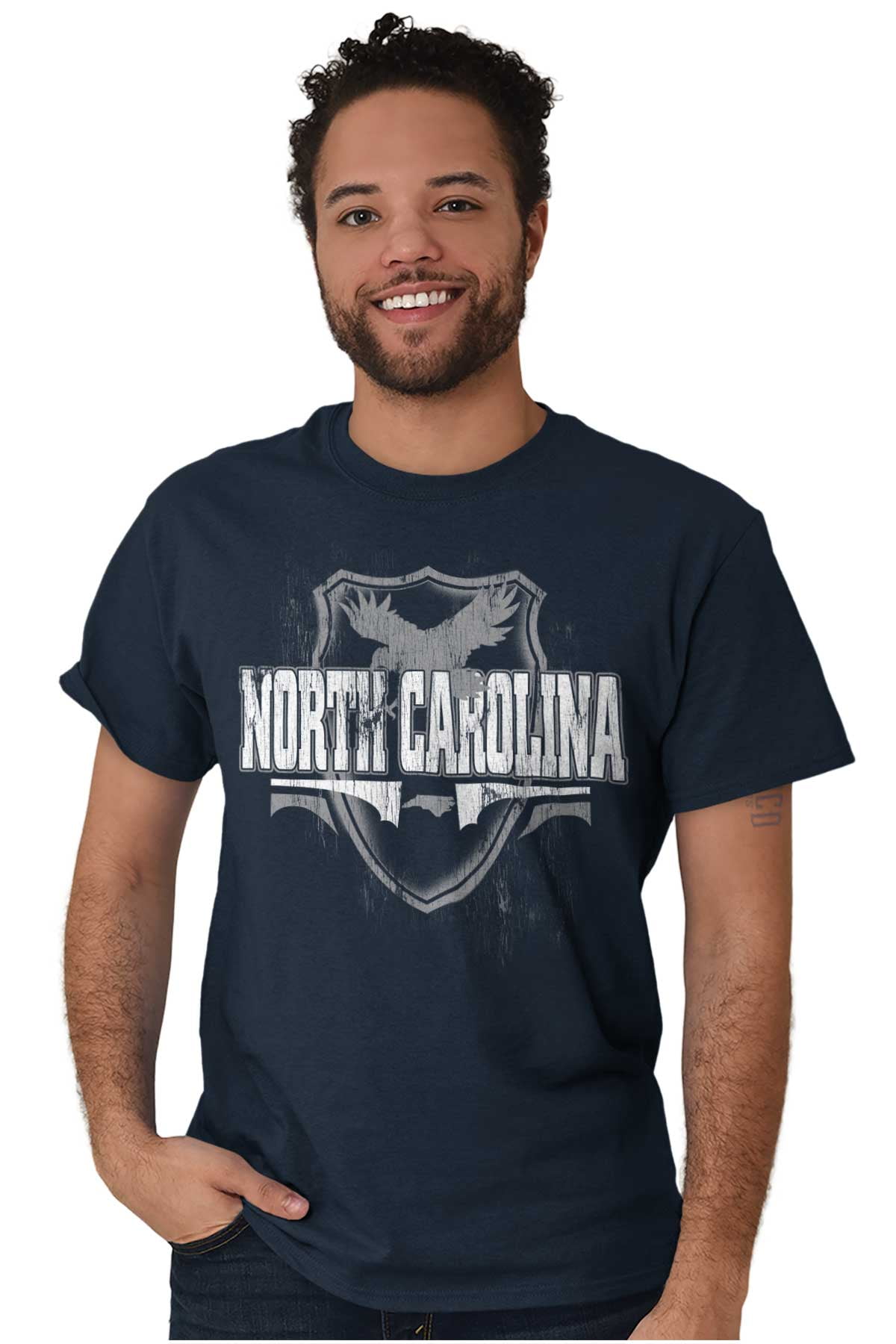 North Carolina Pride Gameday Spirit Men's Graphic T Shirt Tees Brisco ...