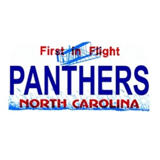 North Carolina State Background License Plates- Panthers - Walmart.com