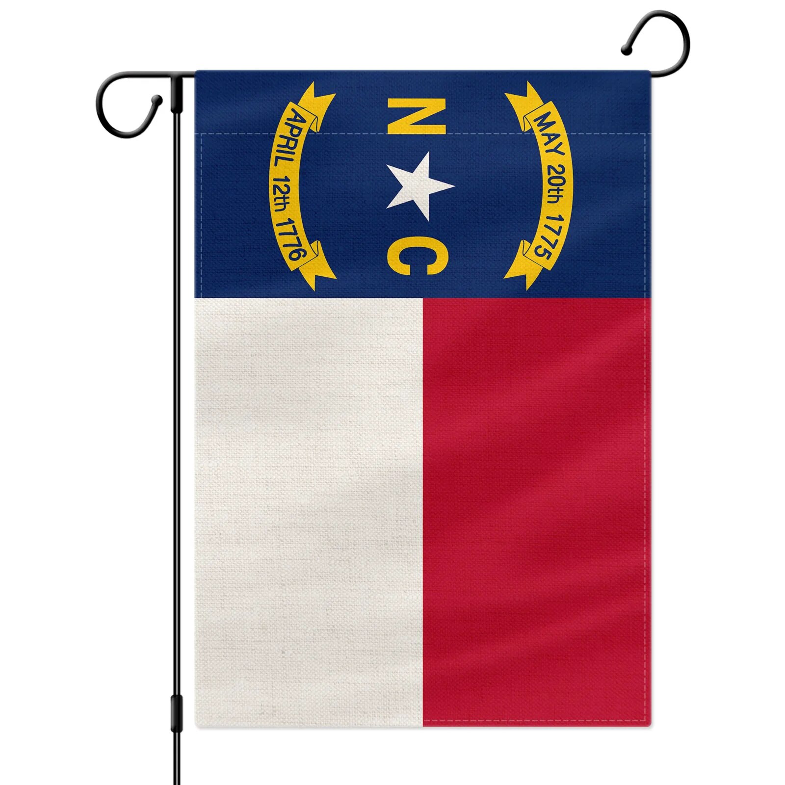 North Carolina State Garden Flag US American NC North Carolina Flag ...