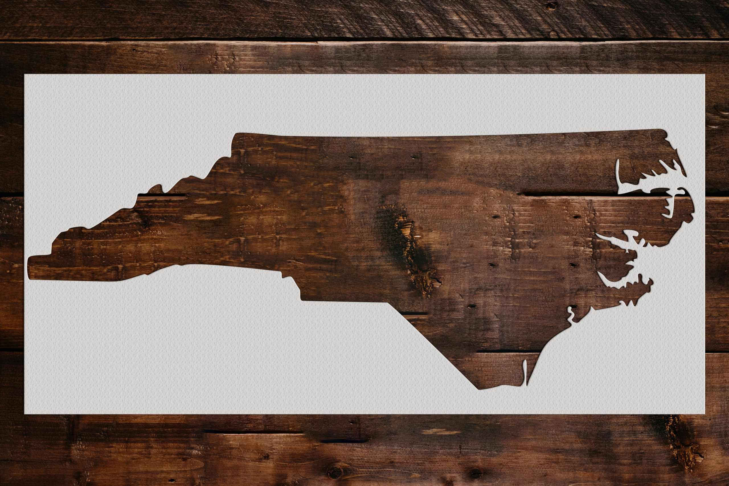 North Carolina State Stencil - Art and Wall Stencil (10"x20") - Walmart.com