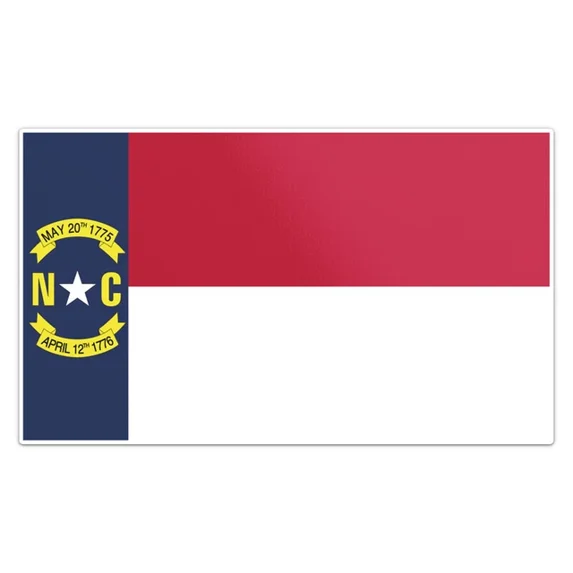 North Carolina State Sticker Phone Decal Water Bottle Stickers Car ...
