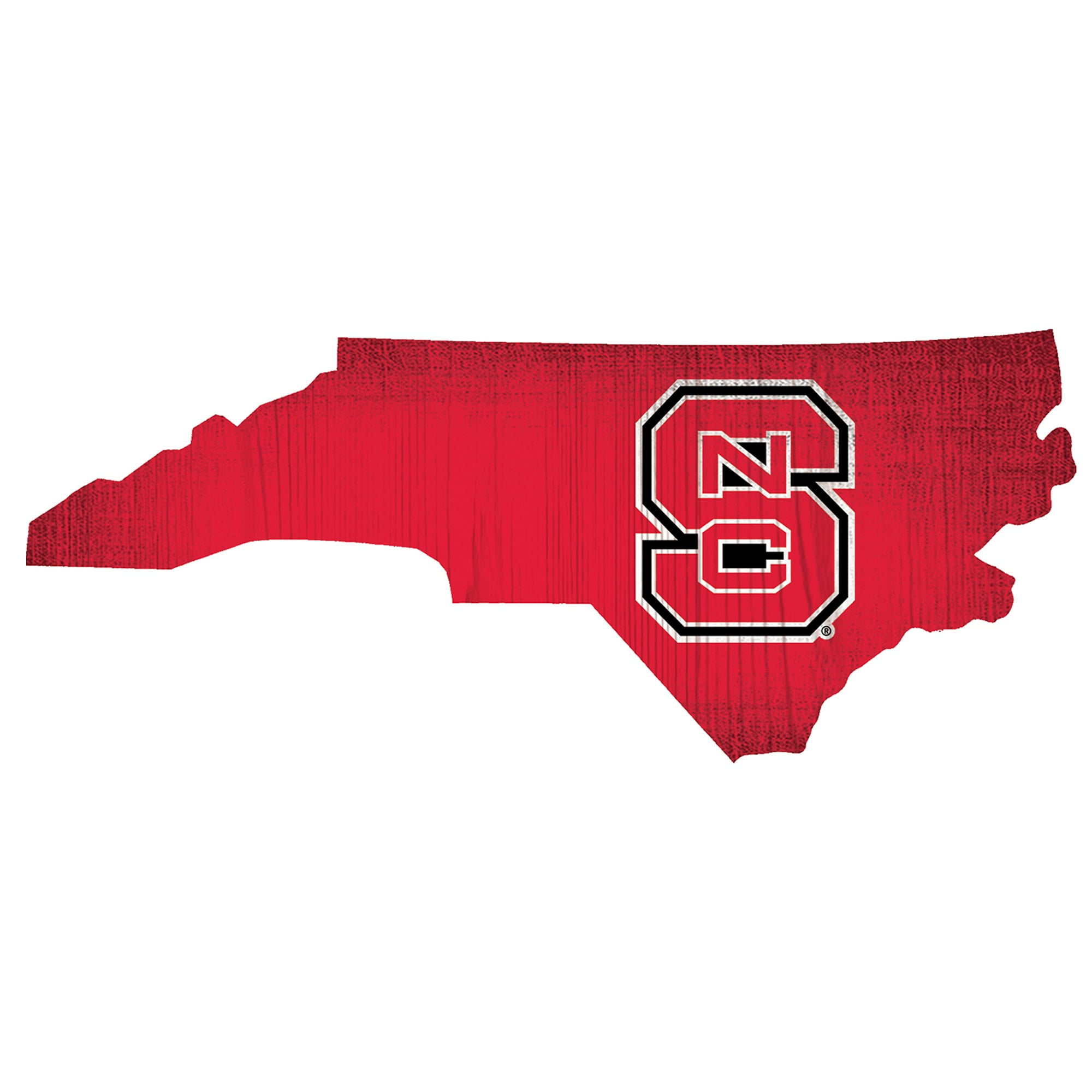NC State Wolfpack 12" Logo State Sign - Walmart.com