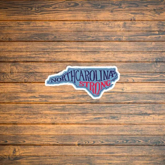 North Carolina Strong State Vinyl Sticker Decal For Car, Laptop, Water ...
