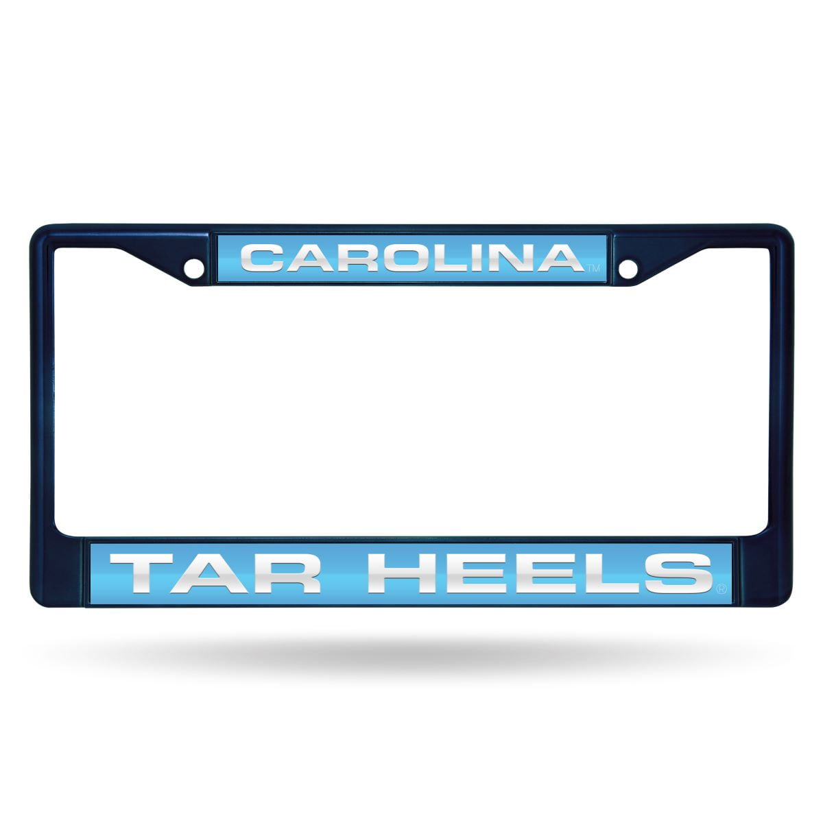 North Carolina-Tar-Heel's Metal Laser License Plate Frame - Walmart.com