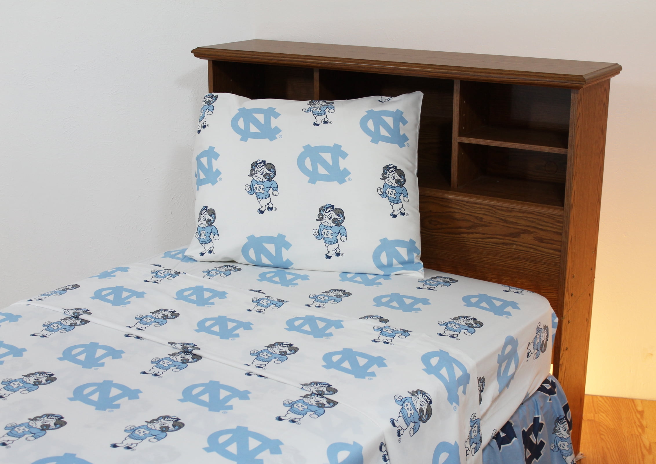 College Covers North Carolina Tar Heels 4 Piece Sheet Set - Walmart.com