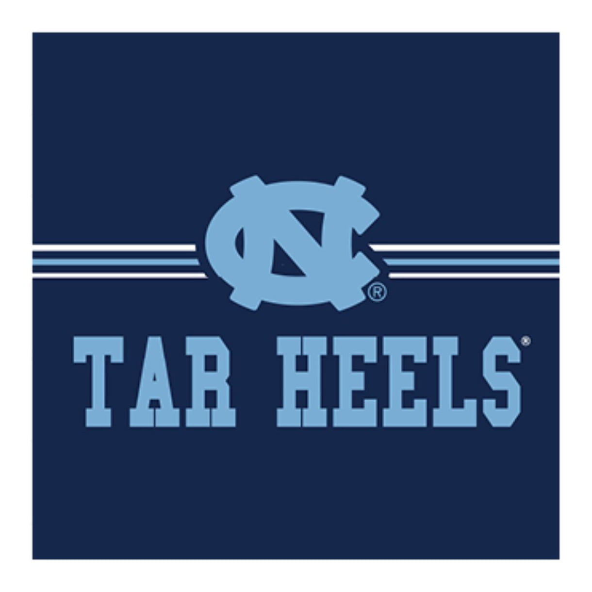 North Carolina Tar Heels 12" x 12" Movable Wall Tile Sign - Walmart.com