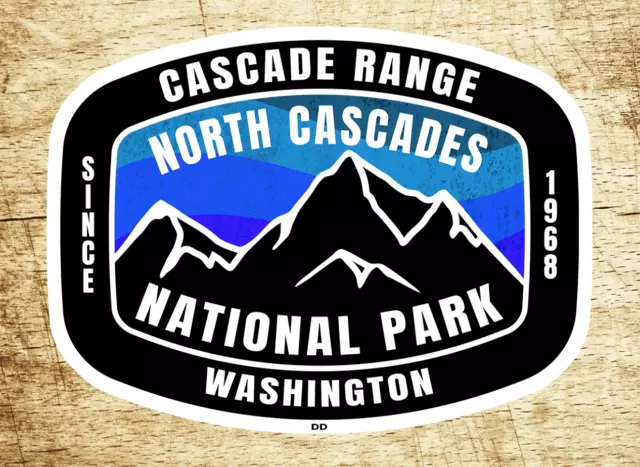 North Cascades National Park Decal Sticker Cascade Range Washington X ...