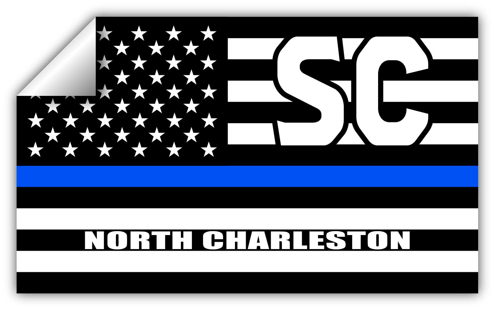 North Charleston SC South Carolina Charleston County Thin Blue Line ...