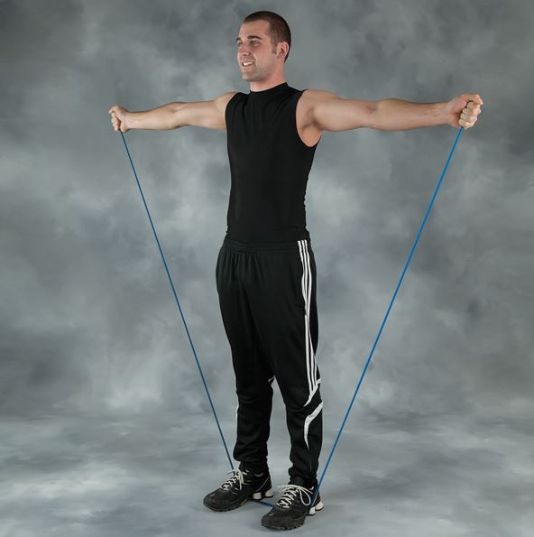 North Coast Medical Norco LEVELS Exercise Tubing, Light Blue, Level 1 ...