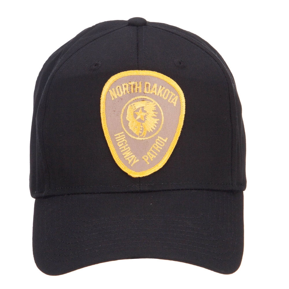 North Dakota Highway Patrol Patched Cap - Black OSFM - Walmart.com