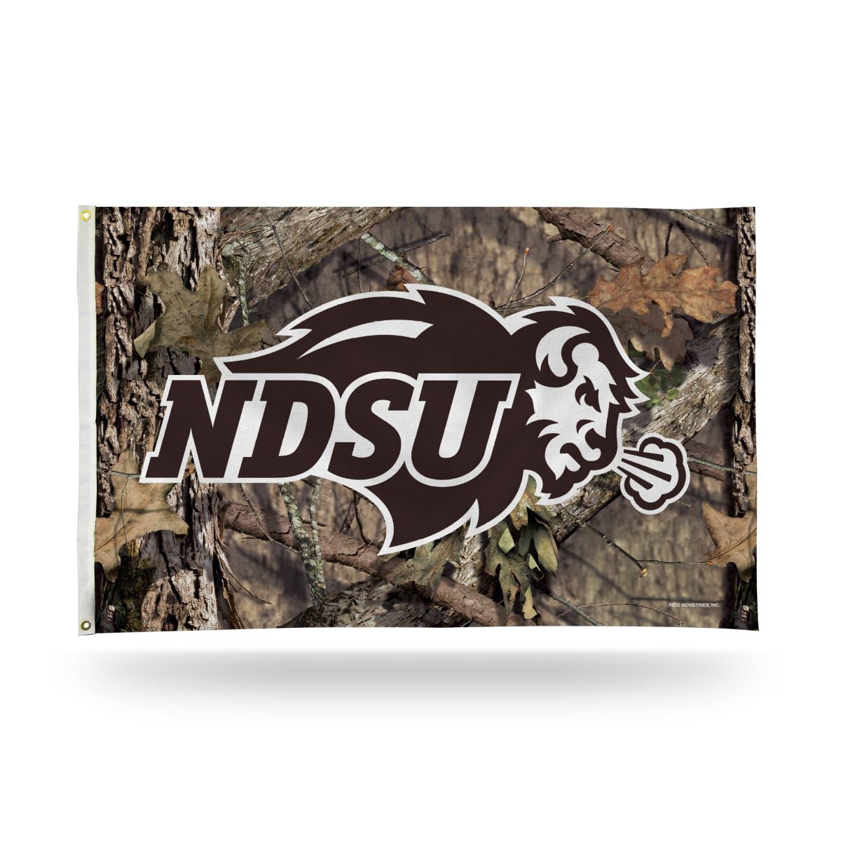 North Dakota State NDSU NCAA Bison 3x5 Indoor Outdoor Camo Banner Flag ...